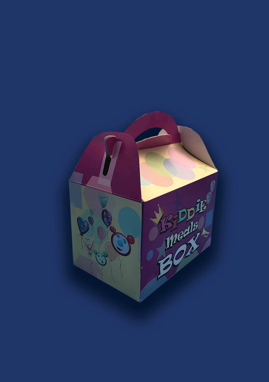 PAPER KIDS MEAL BOX - Aldewan